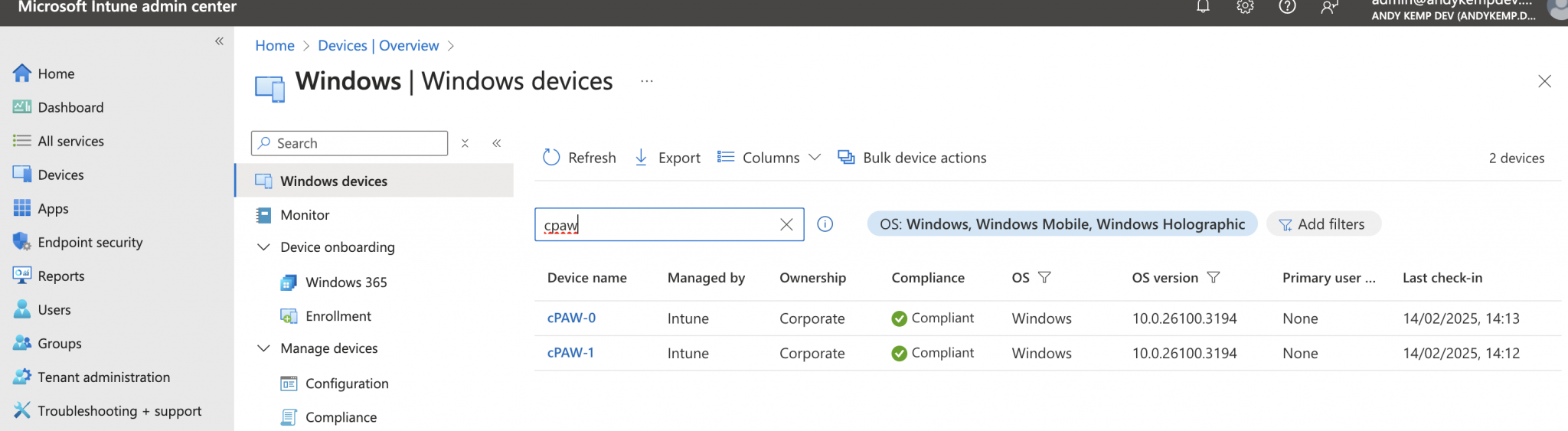 Virtual PAW – Part 1 – A high level overview – Andy Kemp
